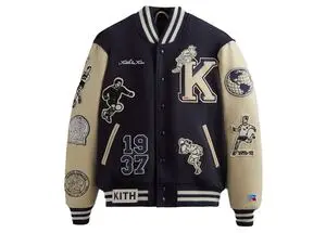 Kith Russell Athletic Cuny Queens College Golden Bear Jacket
