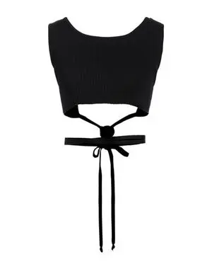 BARROW Knitted Lightweight Knit Top - Black