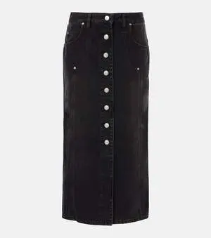 Marant Etoile Black Wash Bottoms For Women