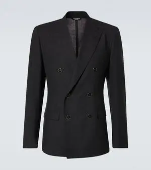 Dolce & Gabbana Double-breasted Wool Suit Jacket