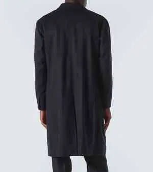 Rubinacci Single-breasted Cashmere Overcoat