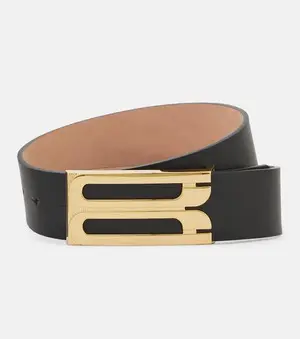 Victoria Beckham Leather Belt - Black