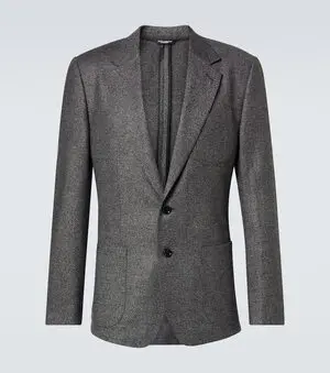 Dolce & Gabbana Wool-blend Suit Jacket - Grey