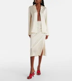 Jacquemus Les Doubles Leather Mules - Red