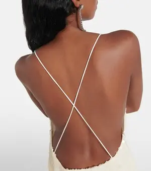 Magda Butrym Sequined Gown - Neutrals