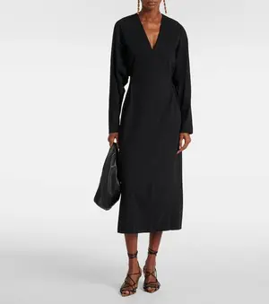 Plan C Cotton Midi Dress