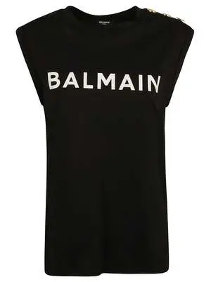 Balmain Top - Noir Blanc