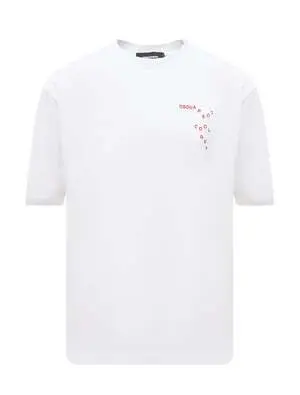 DSQUARED2 T Shirts And Polos White