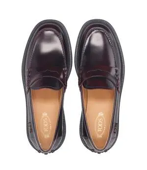 TOD'S Leather Sandals - Mosto