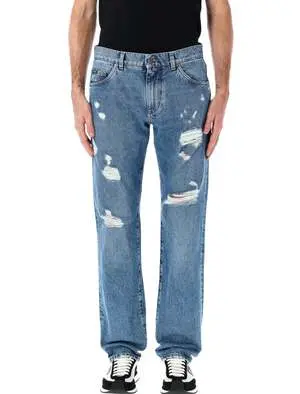 Dolce & Gabbana Ripped Jeans