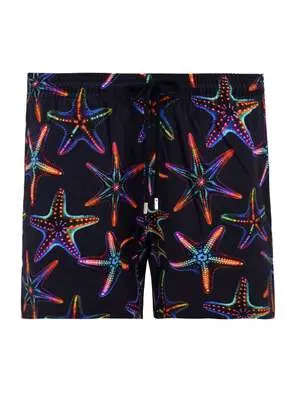 Vilebrequin Disco Starfish Print Boardshorts - Blue