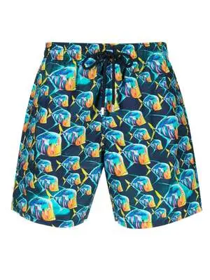 Vilebrequin Printed Board Shorts - Blue