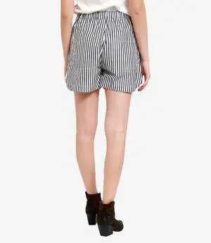 Sportmax Striped Cotton Shorts