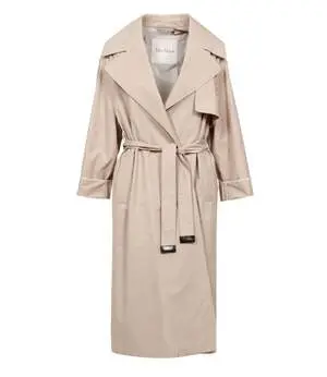 Max Mara Twill Trench Coat