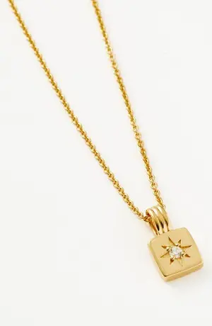 MISSOMA Engravable Star Pendant Necklace