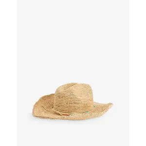 Melissa Odabash Elle Raffia Cowboy Hat