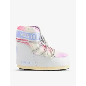Moon Boot Icon Brand-print Woven Snow Boots