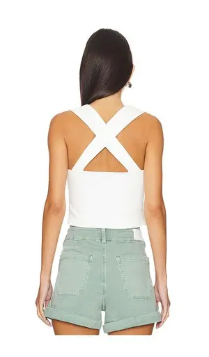 ALL THE WAYS Pia Top - White