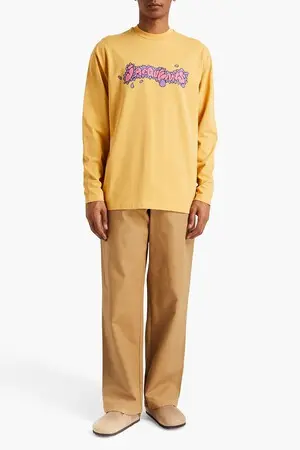 Jacquemus Desenho Printed T-shirt - Yellow