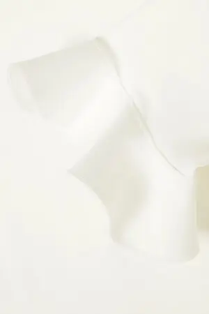 David Koma Circle Back Ruffled Mini Dress