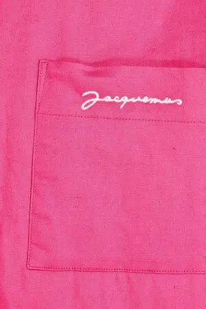 Jacquemus Boulanger Canvas Overshirt - Pink