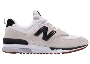 NEW BALANCE 574 Sneakers - Beige/black/white
