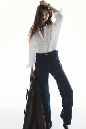 PILCRO Myra Low-rise Tapered Jeans