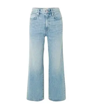 SLVRLAKE Grace High-rise Wide-leg Jeans - Blue