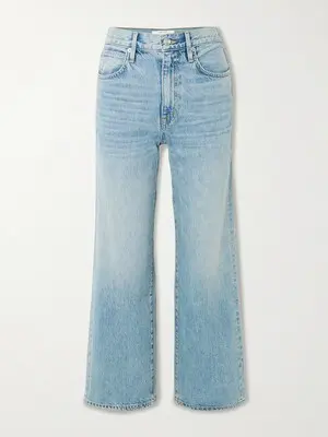 SLVRLAKE Grace High-rise Wide-leg Jeans - Blue