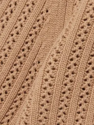 Max Mara Hodeida Pointelle-knit Sweater