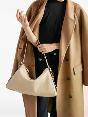 Prada Large Aimée Shoulder Bag - Brown