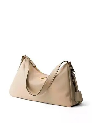 Prada Large Aimée Shoulder Bag - Brown