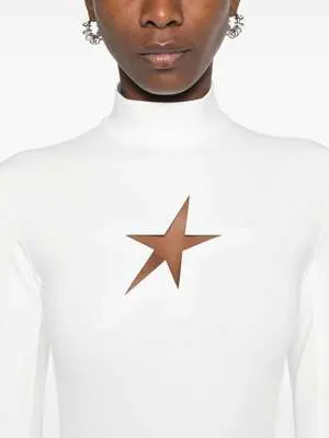 MUGLER Star Top - White
