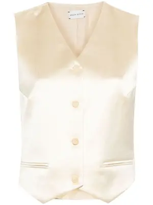 Magda Butrym Silk Waistcoat