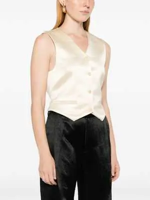 Magda Butrym Silk Waistcoat