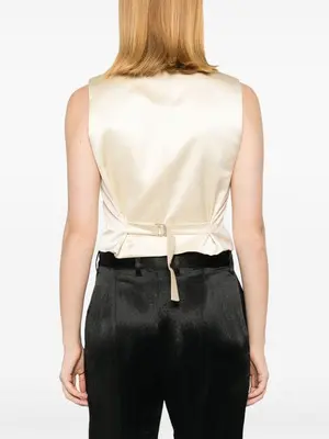 Magda Butrym Silk Waistcoat