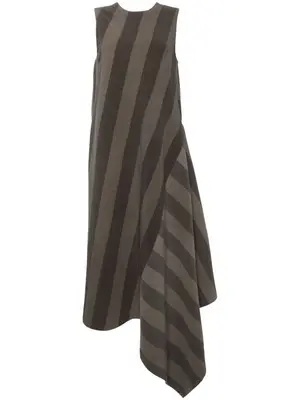 UMA WANG Ardal Stripe Dress
