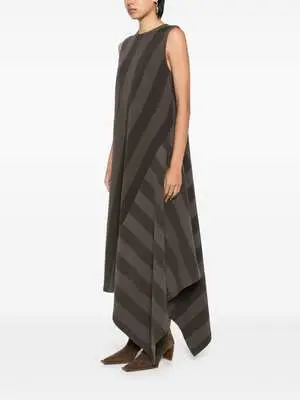 UMA WANG Ardal Stripe Dress