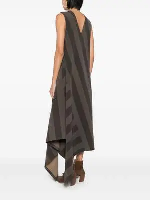 UMA WANG Ardal Stripe Dress