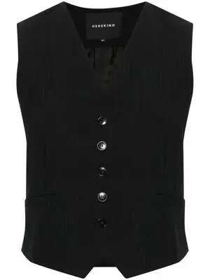 Herskind Button Detailed Vests For Women