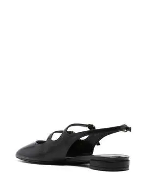 STUART WEITZMAN Benni Mj Ballerinas - Black