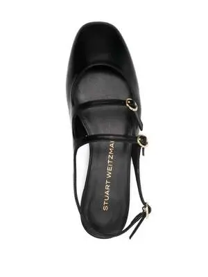 STUART WEITZMAN Benni Mj Ballerinas - Black
