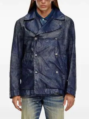 DIESEL® Double-breasted Denim Jacket