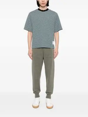 Thom Browne Rwb-stripe Track Pants - Green