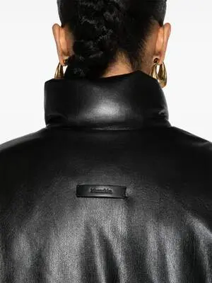 Nanushka Cropped Puffer Jacket - Black