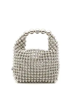 0711 TBILISI Mini Jodie Tote Bag - Silver