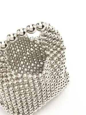 0711 TBILISI Mini Jodie Tote Bag - Silver