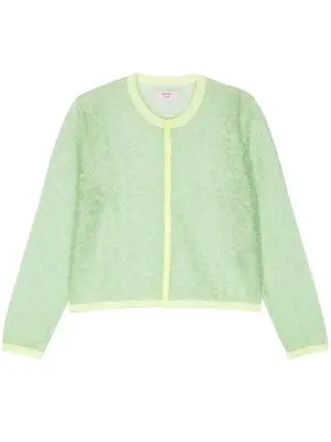 Martine Rose Floral-jacquard Cardigan