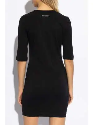 Dsquared2 Logo-embellished Mini Dress