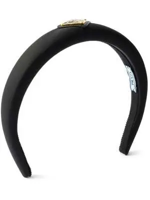 Prada Re-nylon Headband - Black